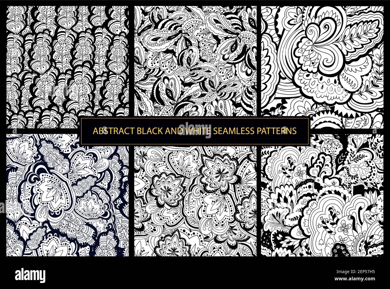 Tapestry of abstract art Stock Vector Images - Alamy