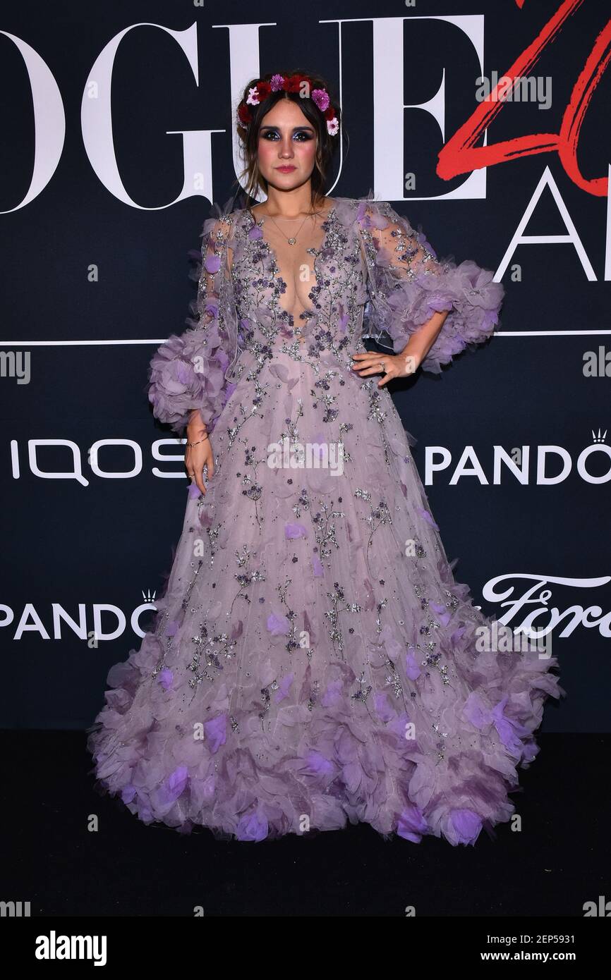 MEXICO CITY, MEXICO - OCTOBER 30: Dulce Maria poses for photos during a ...