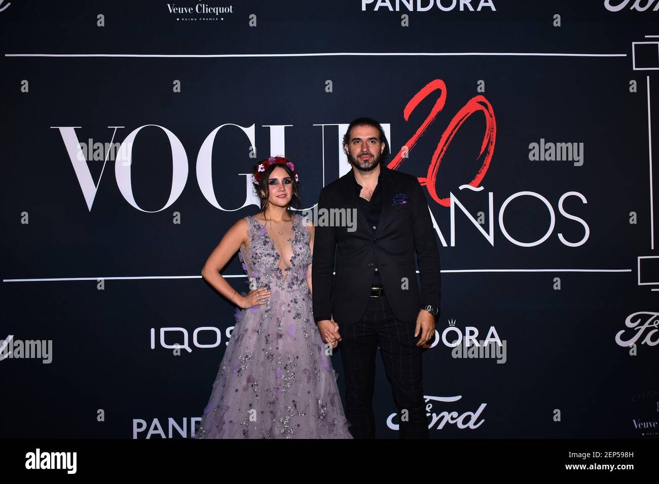 MEXICO CITY, MEXICO - OCTOBER 30: Dulce Maria, Paco Alvarez poses for ...