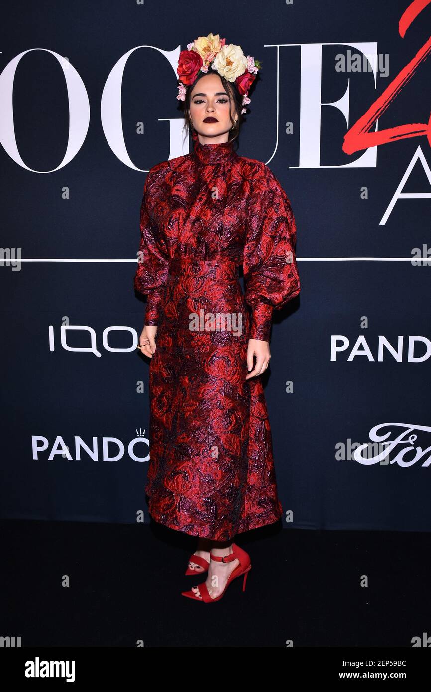 MEXICO CITY, MEXICO - OCTOBER 30: Fabiola Guajardo poses for photos ...