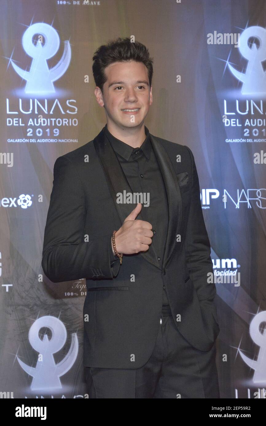 MEXICO CITY, MEXICO - OCTOBER 30: Axel Muñiz poses for photos during ...