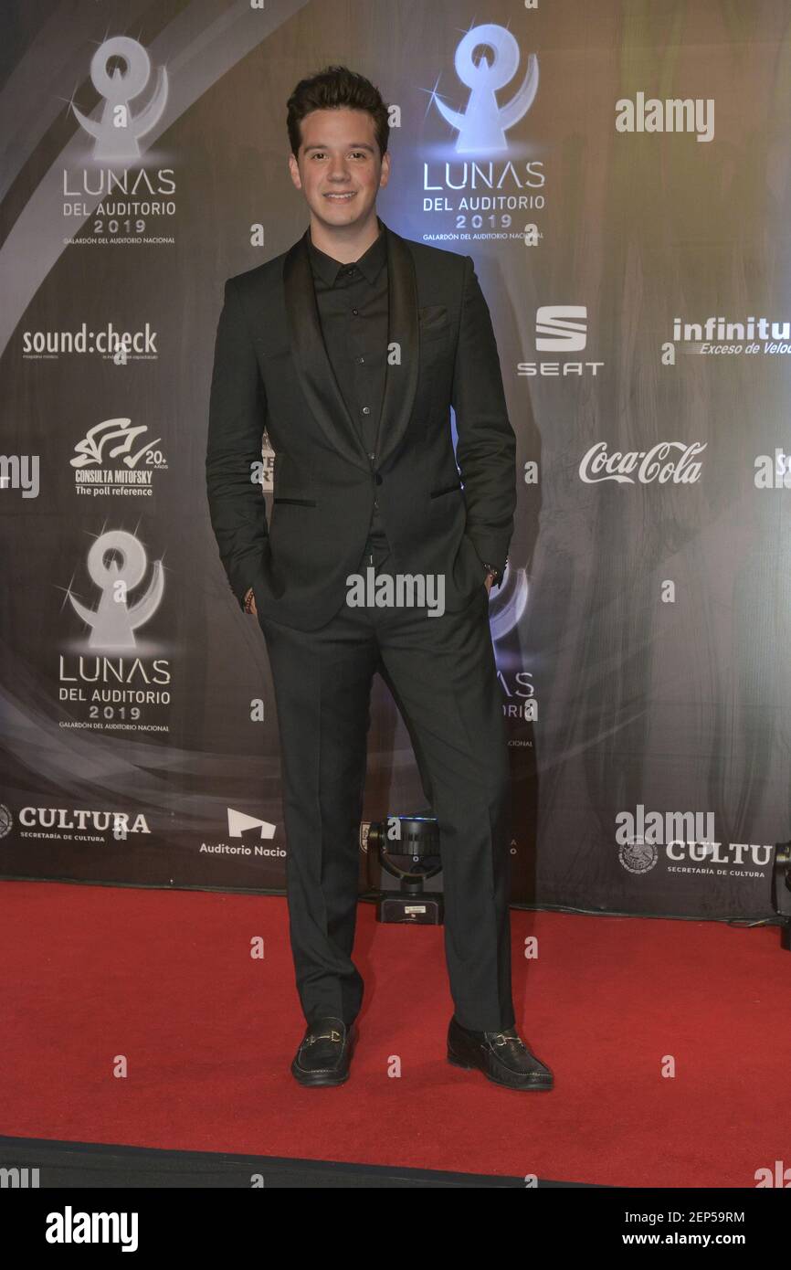 MEXICO CITY, MEXICO - OCTOBER 30: Axel Muñiz poses for photos during ...