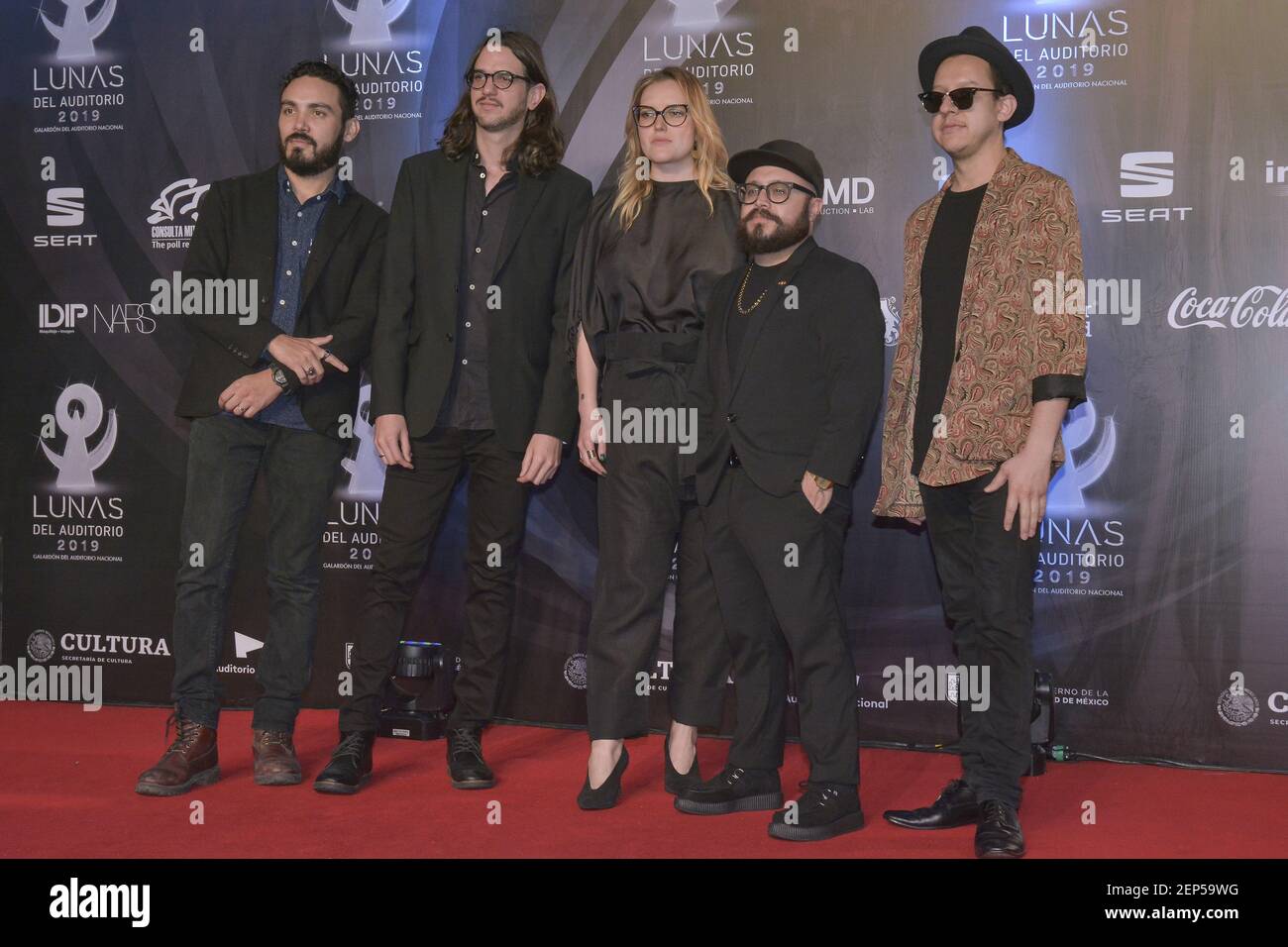 MEXICO CITY, MEXICO - OCTOBER 30: Hello Seahorse band poses for photos ...