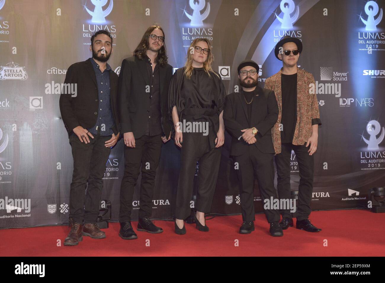 MEXICO CITY, MEXICO - OCTOBER 30: Hello Seahorse band poses for photos ...