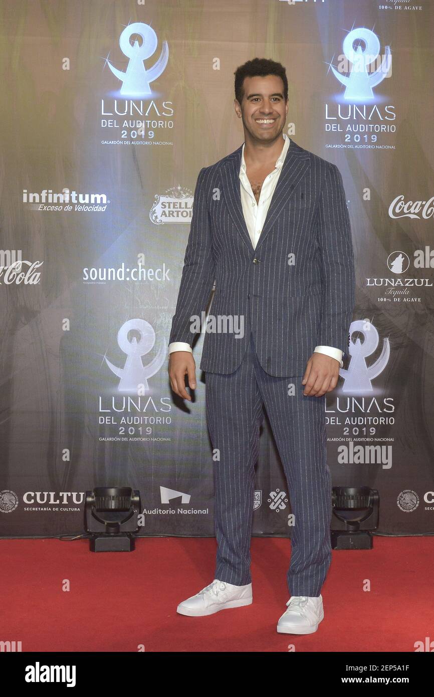 MEXICO CITY, MEXICO - OCTOBER 30: Isaac Salame poses for photos during ...