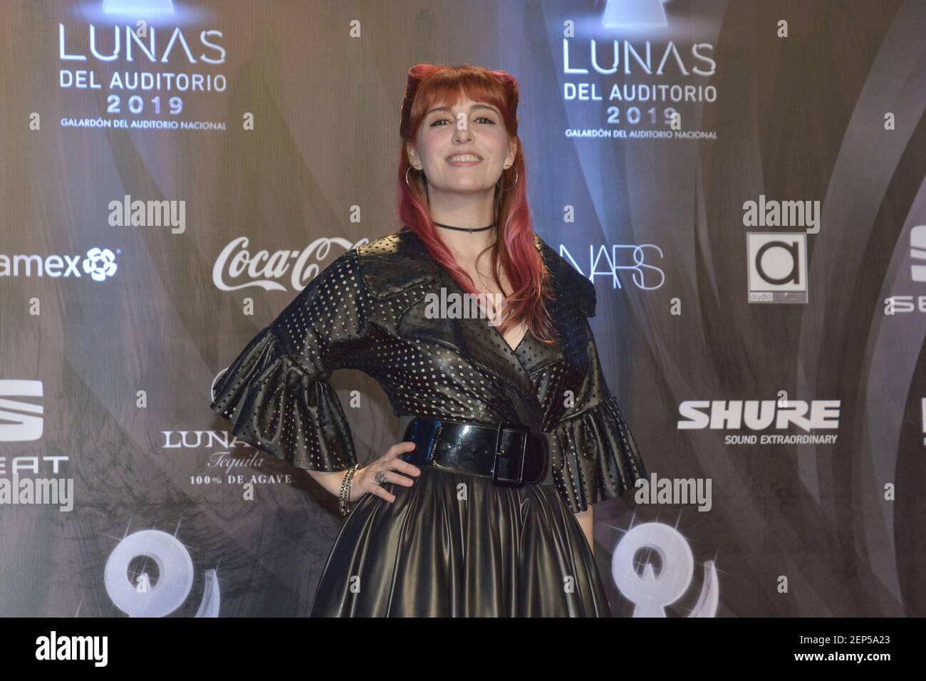 MEXICO CITY, MEXICO - OCTOBER 30: Maria Barracuda poses for photos ...