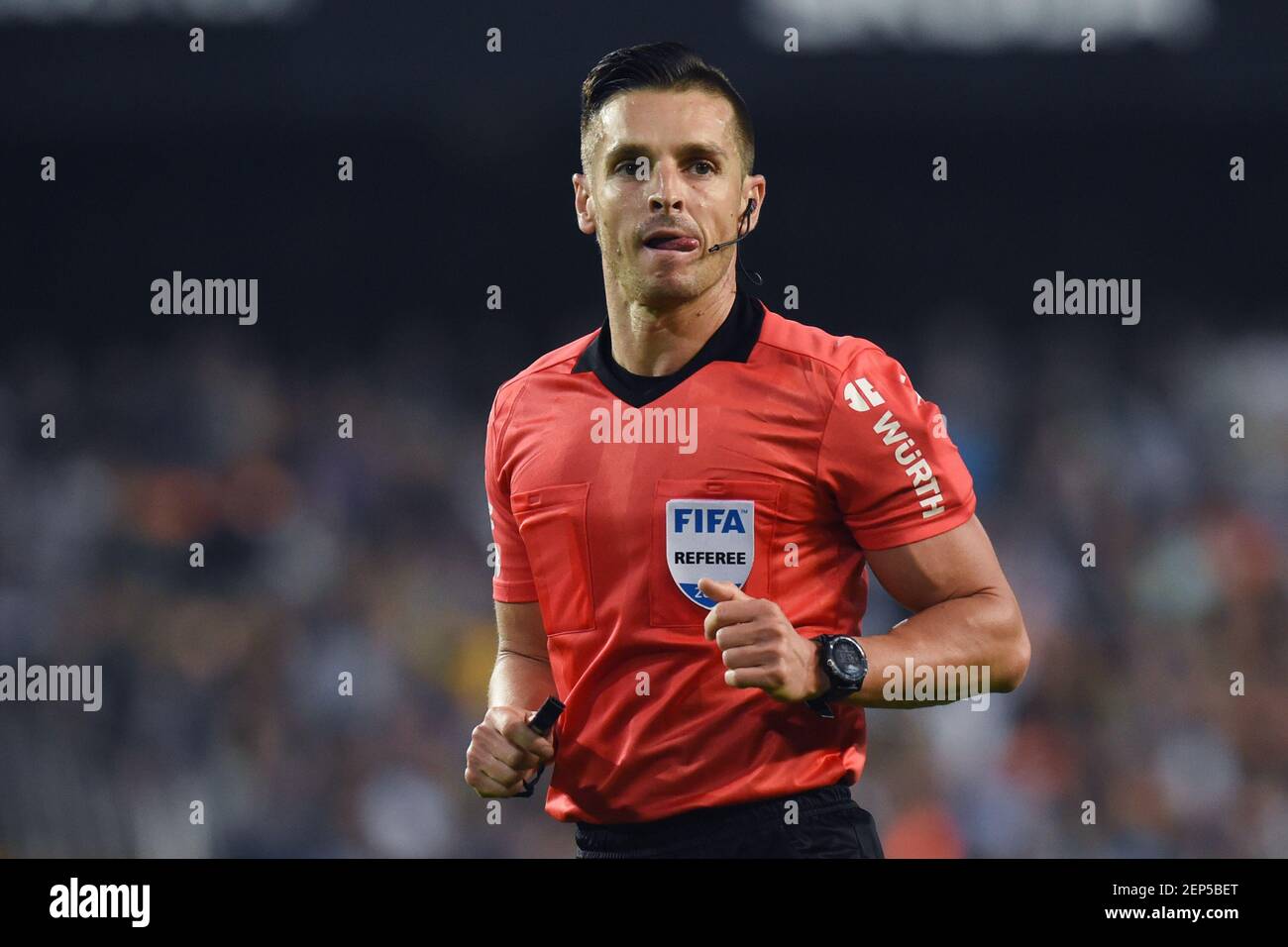 The international referee Carlos del Cerro Grande (Photo by ...