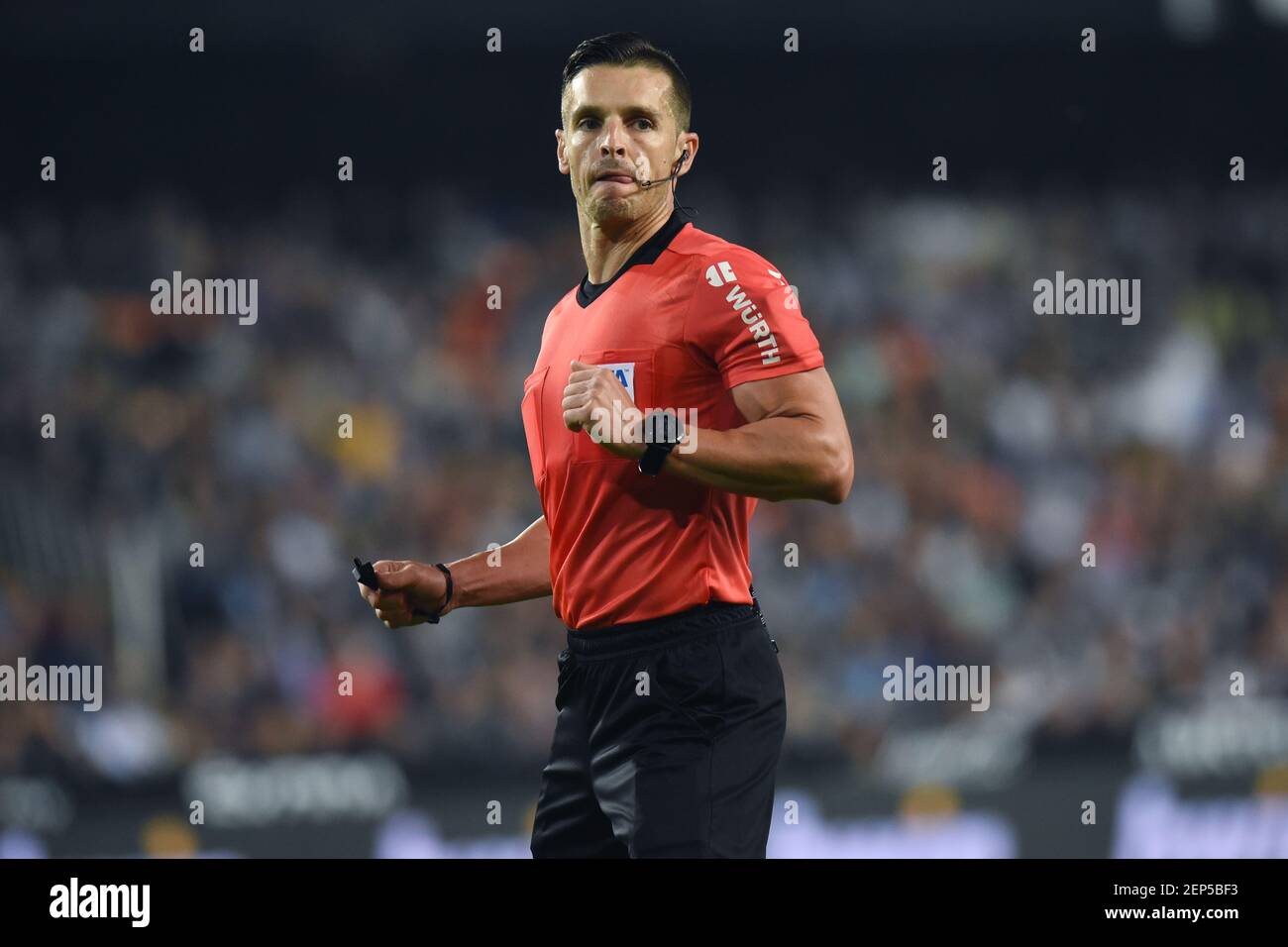 The international referee Carlos del Cerro Grande (Photo by ...