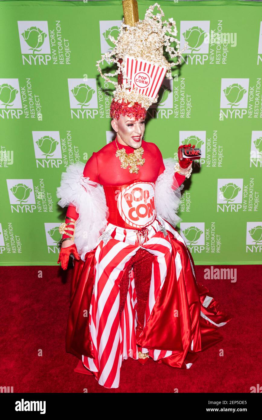 Jon Recor attends Bette Midler's Hulaween Gala at the Midtown Hilton in ...