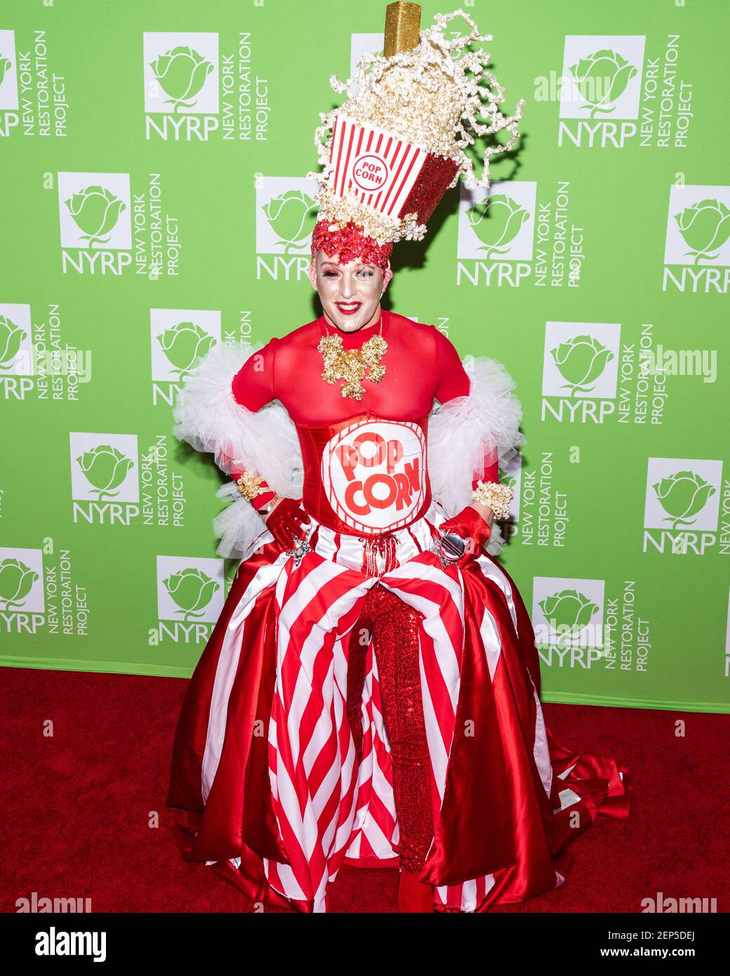 Jon Recor attends Bette Midler's Hulaween Gala at the Midtown Hilton in ...