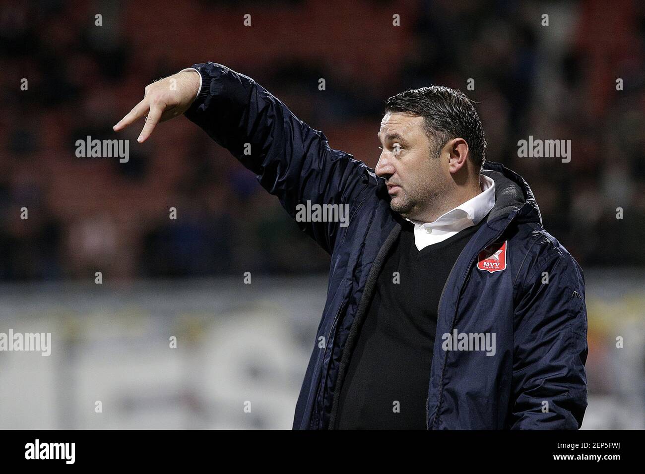 MAASTRICHT- football, 01-11-2019, stadion de Geusselt, MVV Maastricht ...