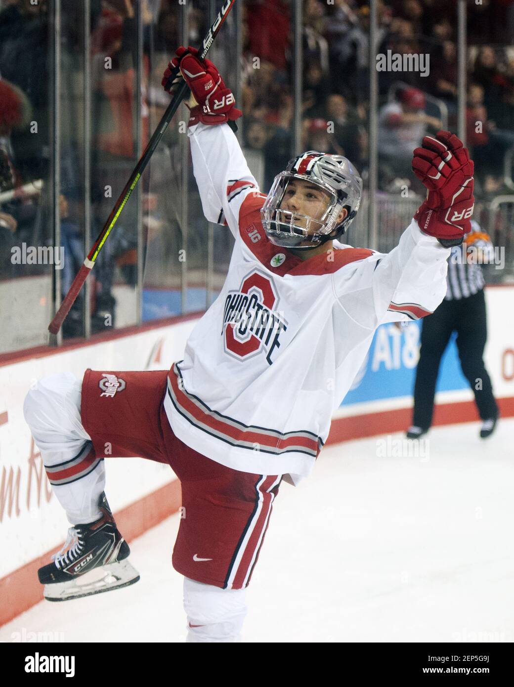 November 1. 2019: Ohio State Buckeyes forward Tate Singelton (13 ...