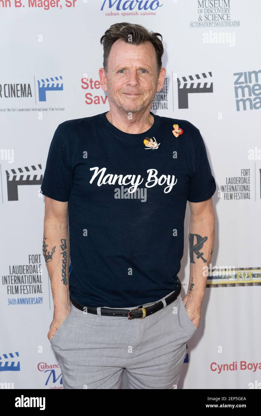 FORT LAUDERDALE, FL - NOV 1: Actor Mark Patton is seen during arrivals ...
