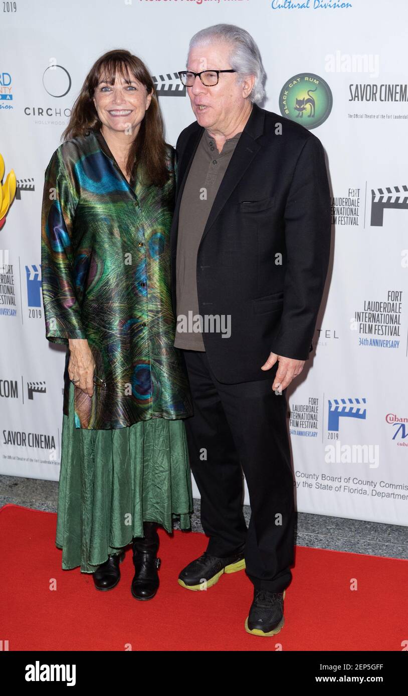 FORT LAUDERDALE, FL - NOV 1: Actress Karen Allen and actor Peter ...