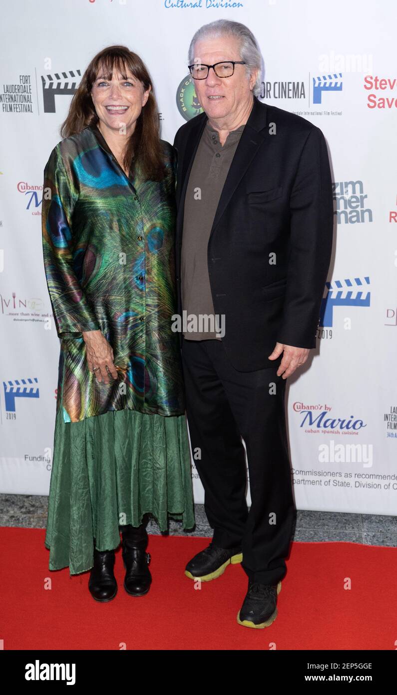 FORT LAUDERDALE, FL - NOV 1: Actress Karen Allen and actor Peter ...