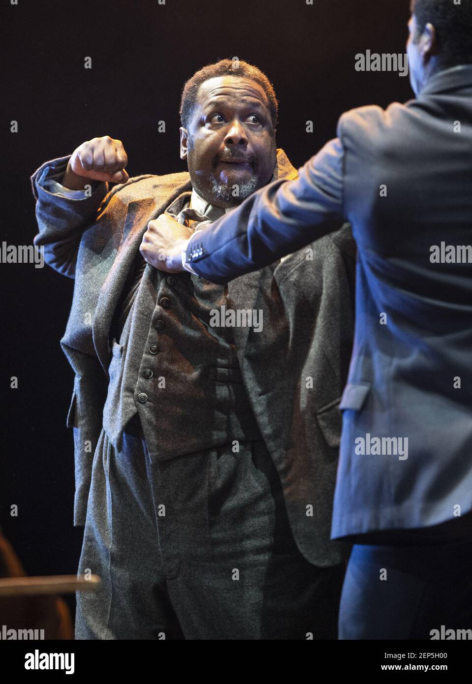Wendell Pierce attends the photocall for the Arthur Miller classic ...