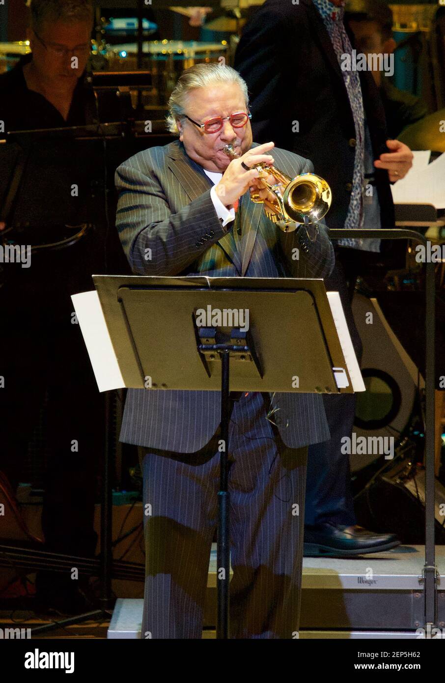 MIAMI, FL - NOV 1: Arturo Sandoval performs on The open Jazz Roots 12th ...