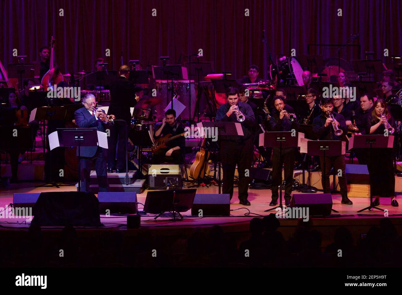 MIAMI, FL - NOV 1: Arturo Sandoval performs on The open Jazz Roots 12th ...