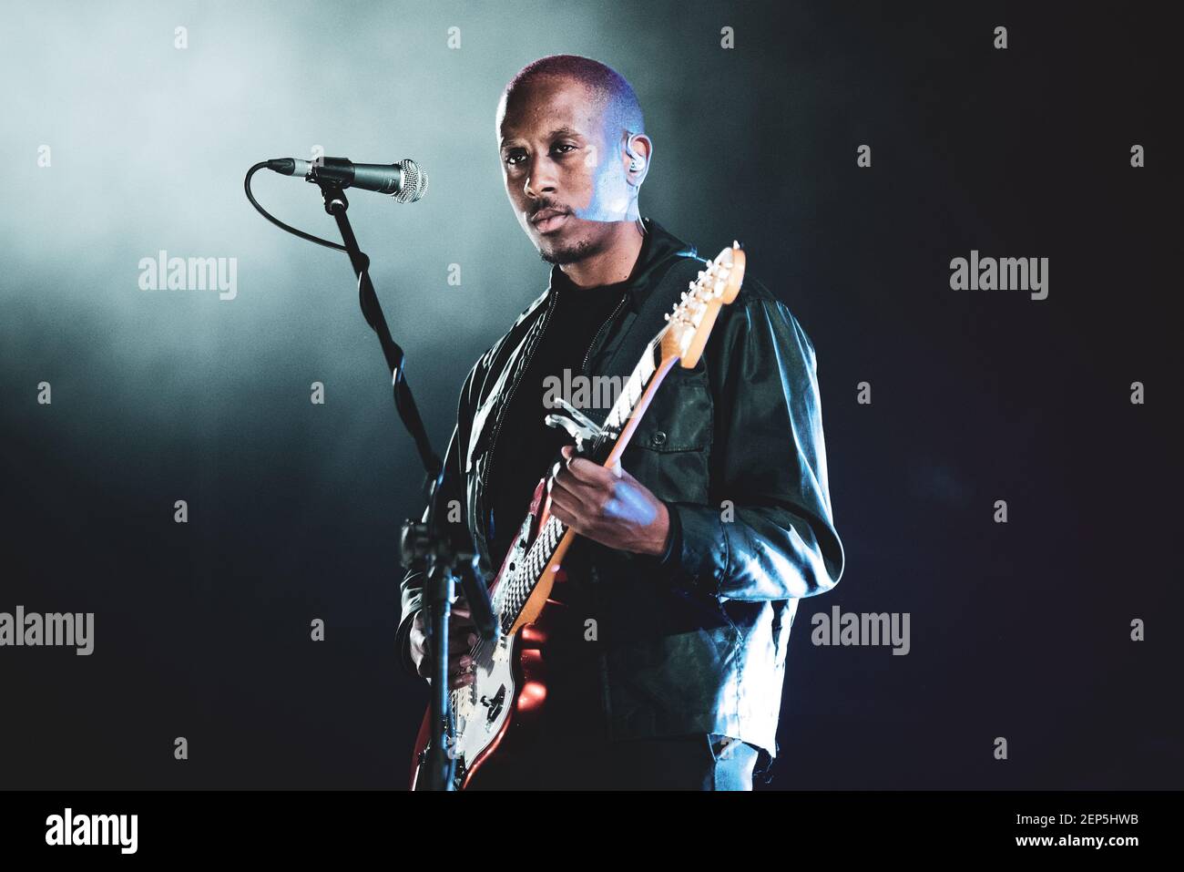 The Canadian singer and composer Mormor performs live on stage for an ...
