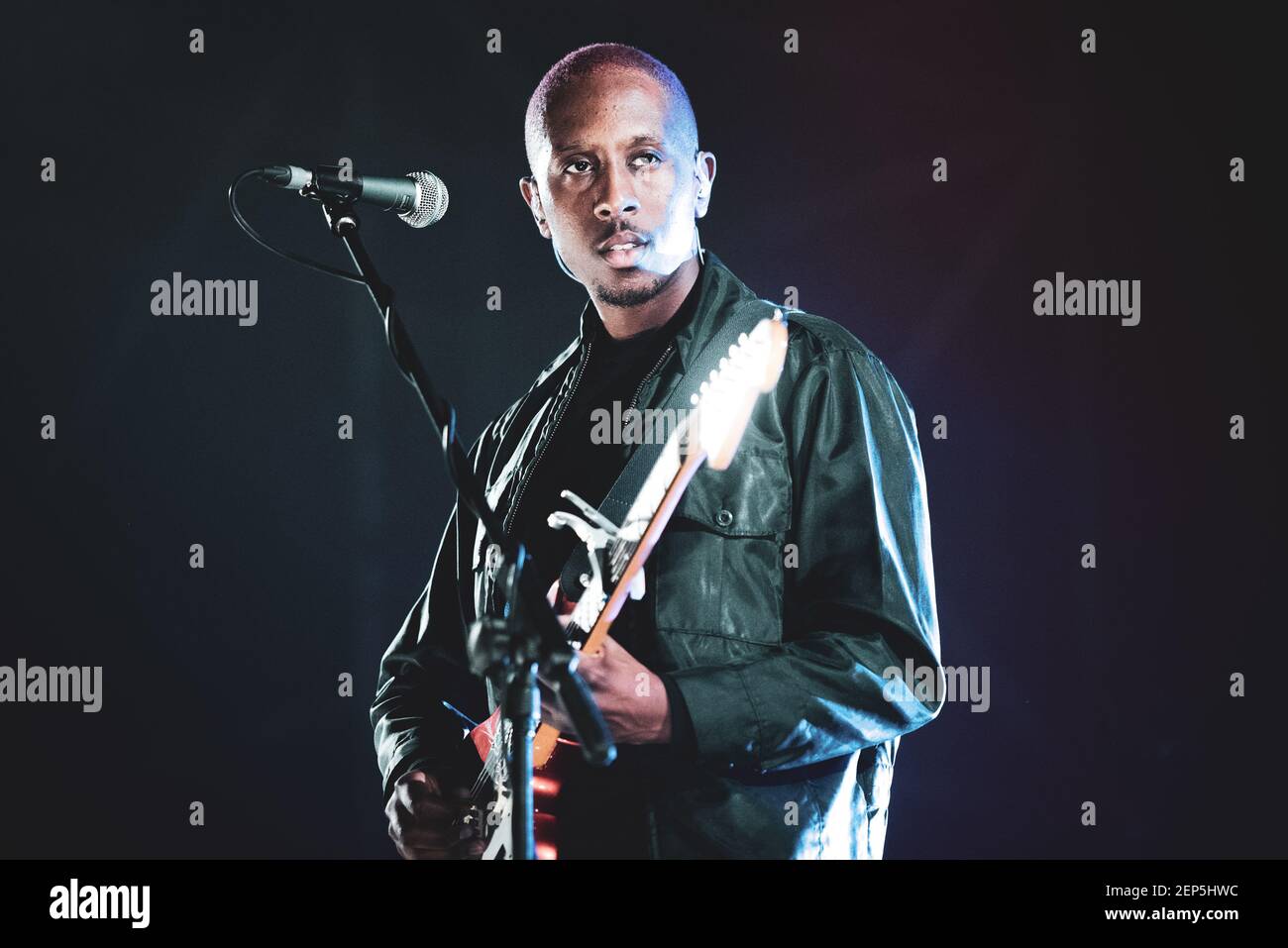 The Canadian singer and composer Mormor performs live on stage for an ...