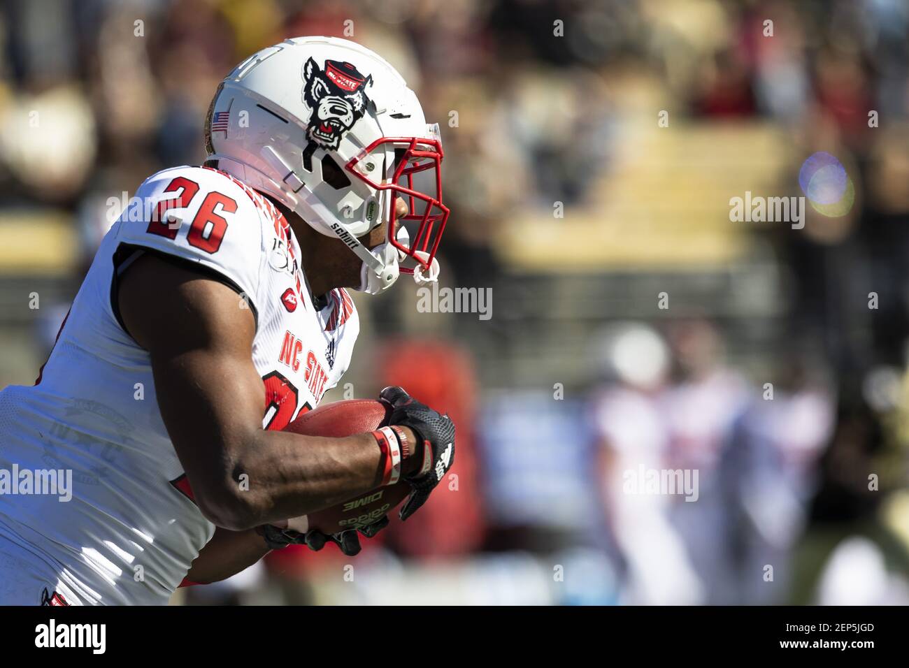 November 2, 2019: North Carolina State Wolfpack running back Trent ...