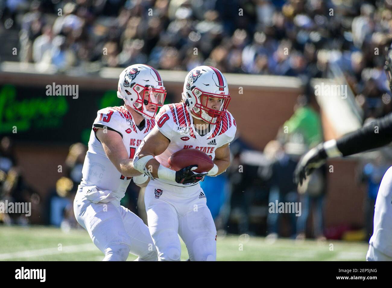 November 2, 2019: North Carolina State Wolfpack running back Jordan ...