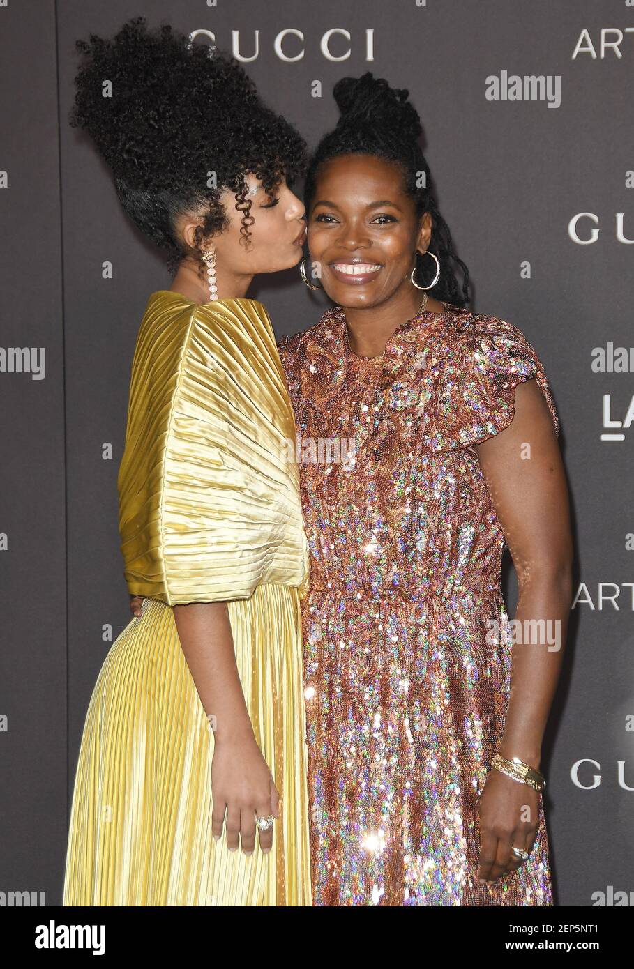 (L-R) Yara Shahidi and Keri Shahidi at the 2019 LACMA Art + Film Gala ...