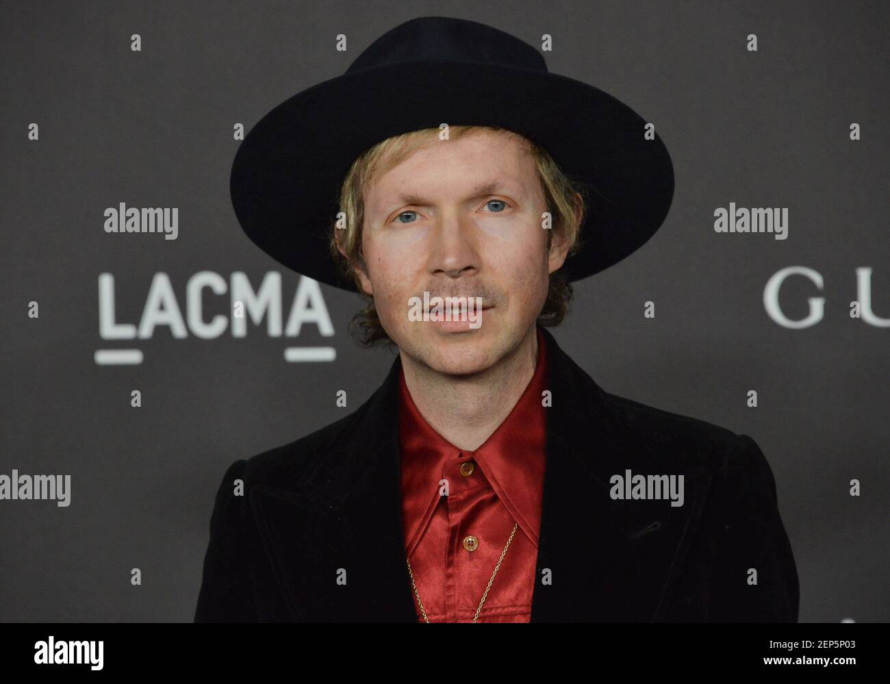 Beck Hansen arrives at the 2019 LACMA Art + Film Gala held at LACMA in ...