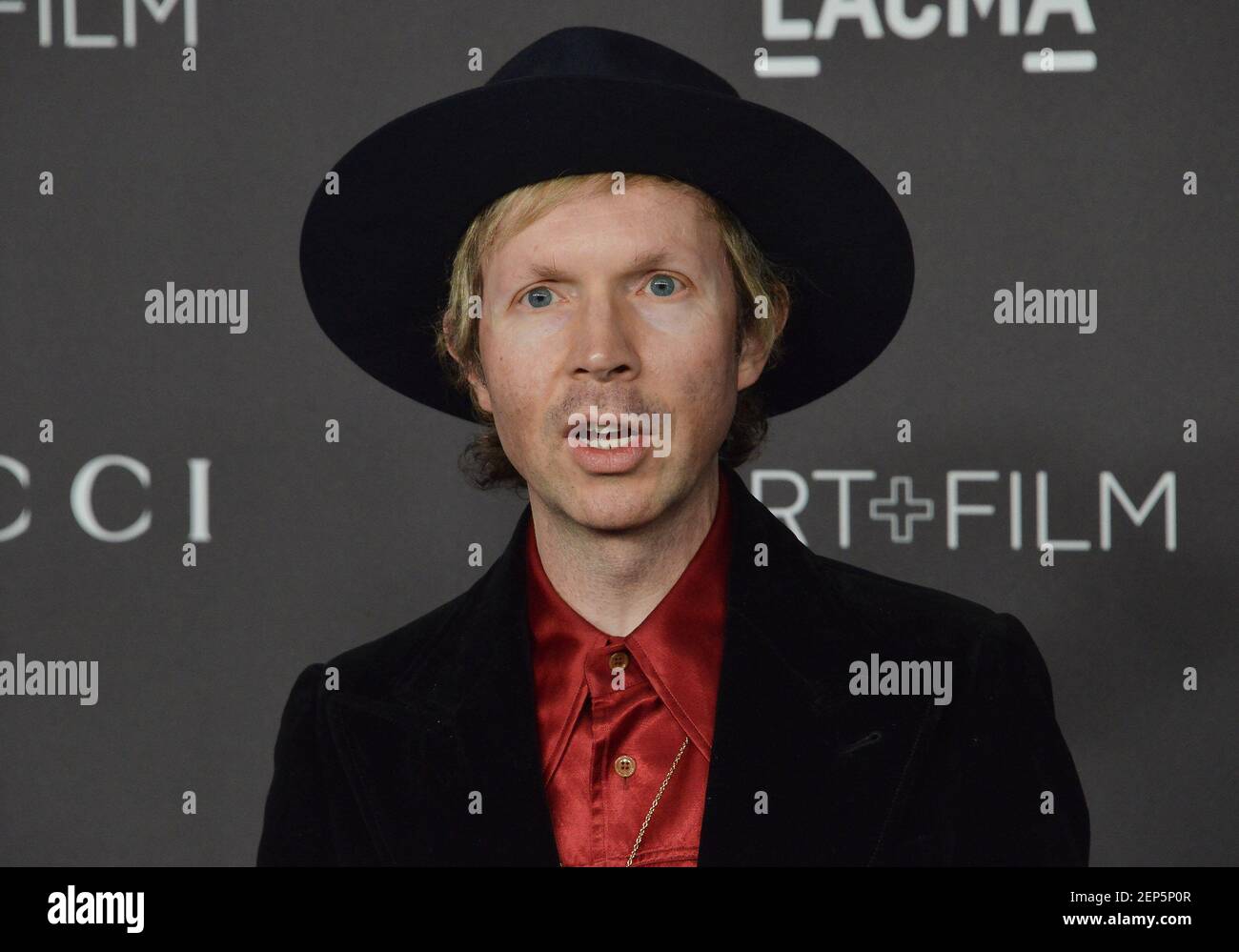 Beck Hansen arrives at the 2019 LACMA Art + Film Gala held at LACMA in ...