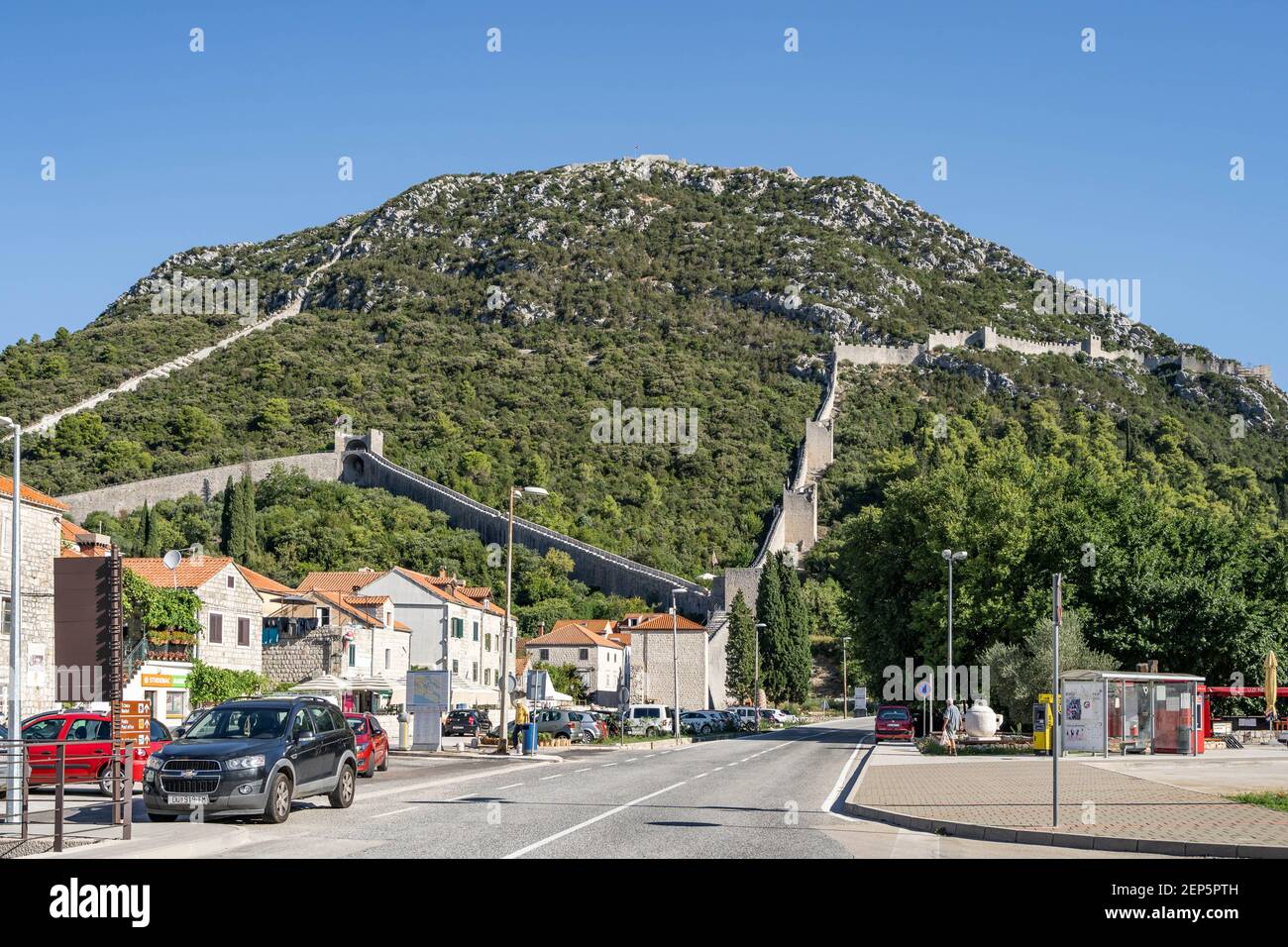 Town wall of mali ston hi-res stock photography and images - Alamy