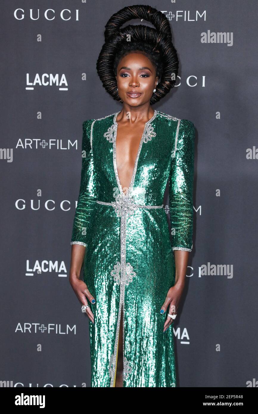 LOS ANGELES, CALIFORNIA, USA - NOVEMBER 02: Actress KiKi Layne arrives at the 2019 LACMA Art ...