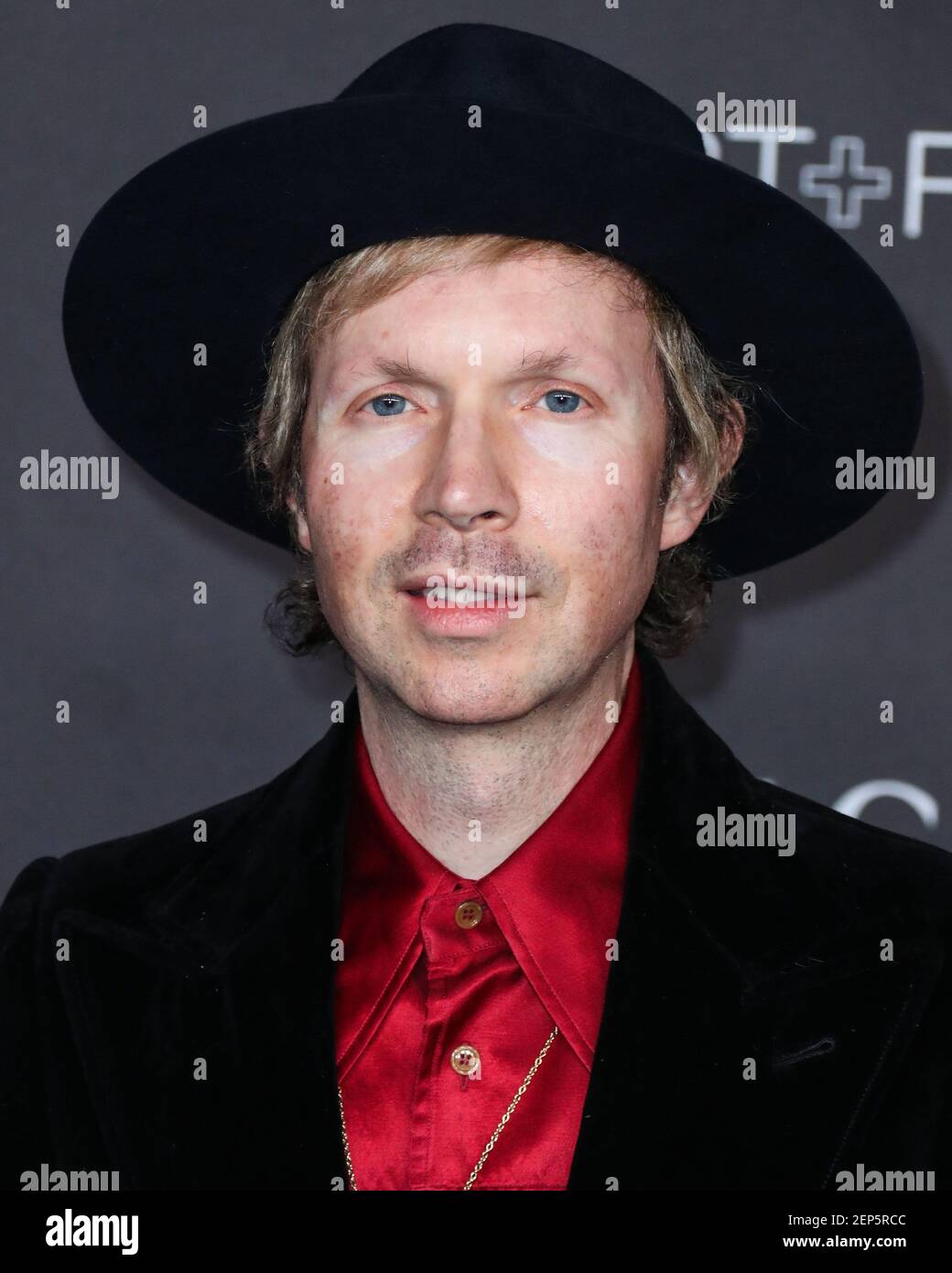 LOS ANGELES, CALIFORNIA, USA - NOVEMBER 02: Singer Beck arrives at the ...