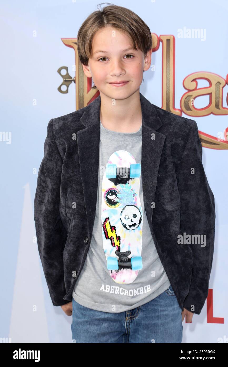 WESTWOOD, LOS ANGELES, CALIFORNIA, USA - NOVEMBER 02: Finn Carr arrives ...