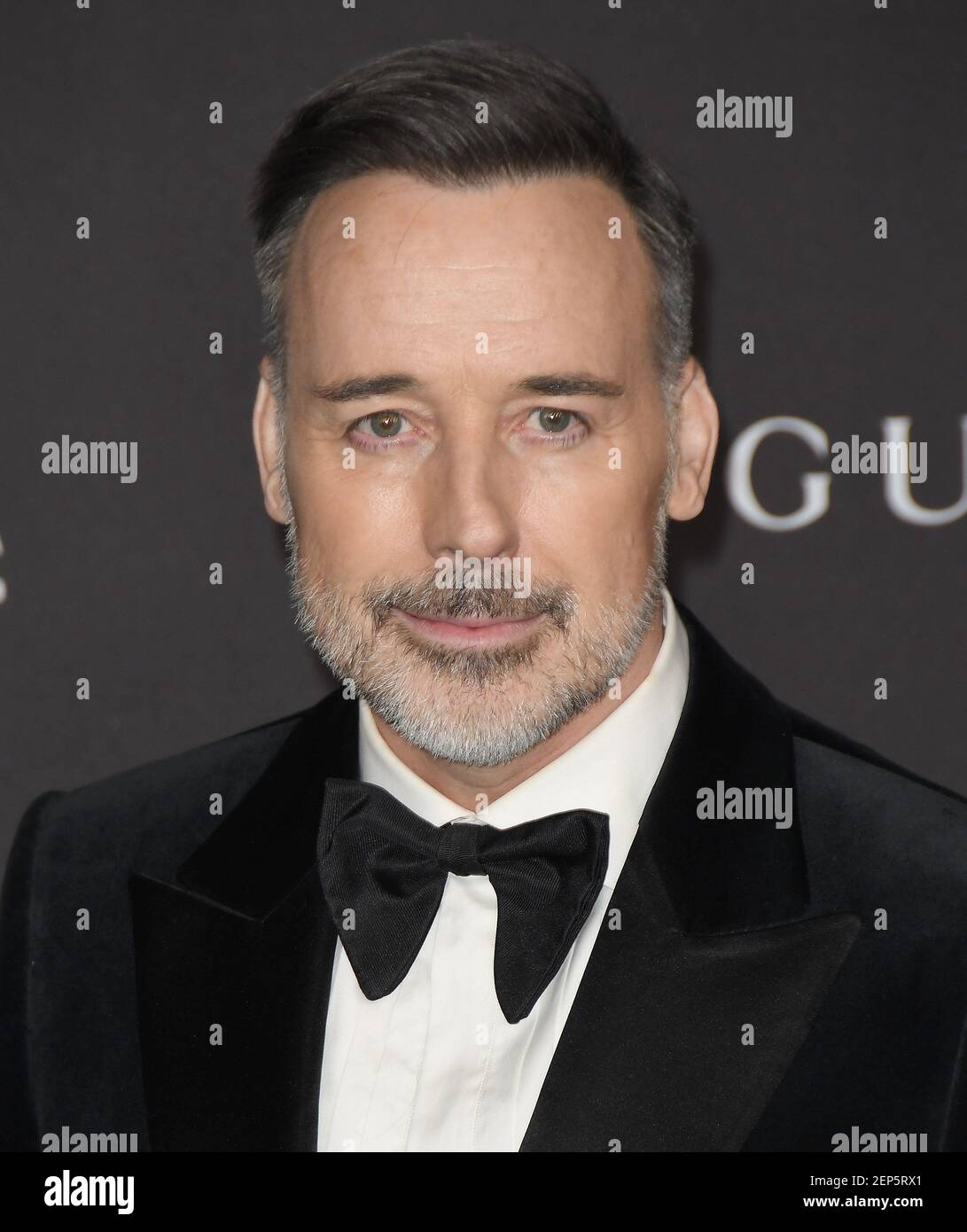 David Furnish arrives at the 2019 LACMA Art + Film Gala held at LACMA ...
