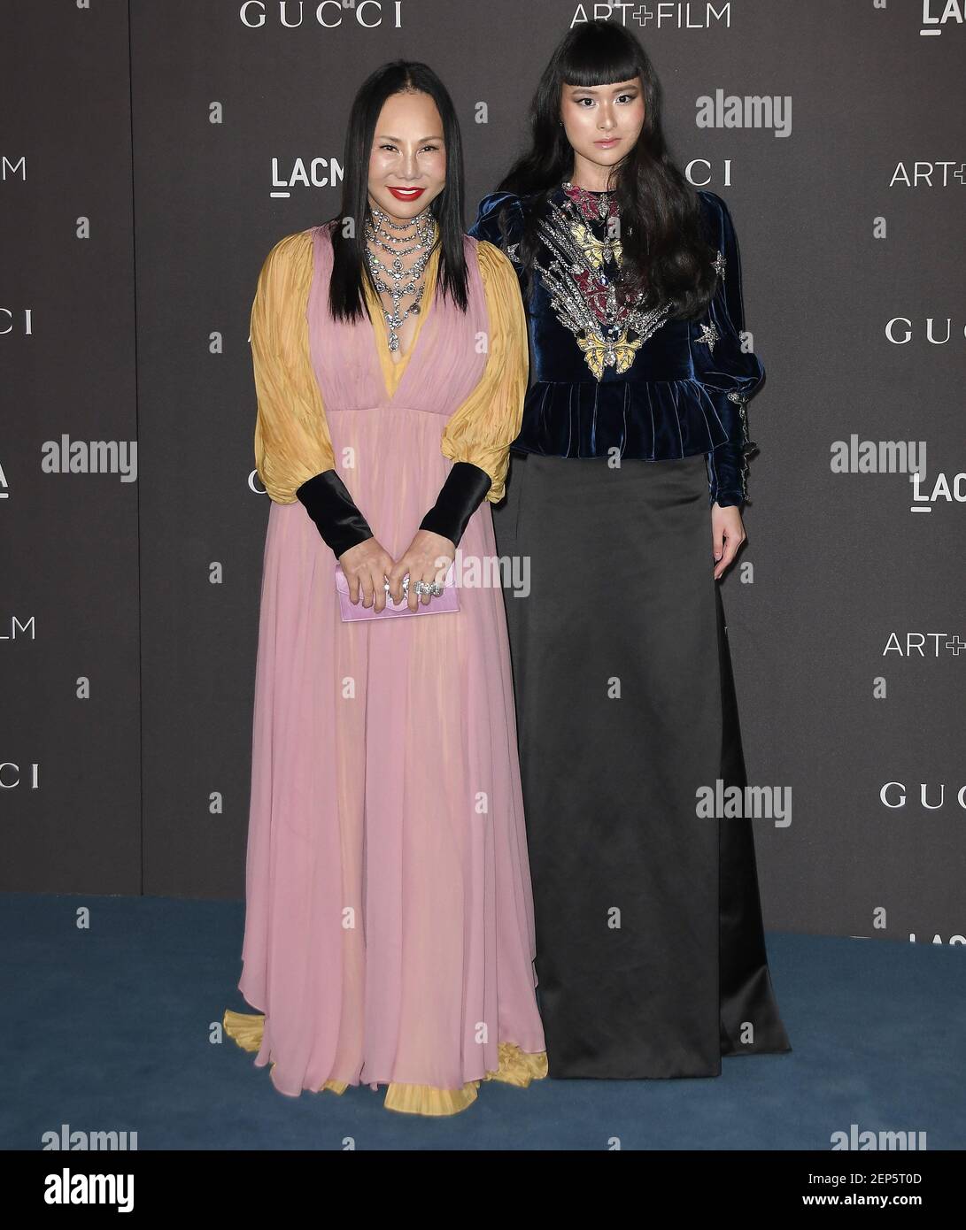 Eva Chow and Asia Chow arrives at the 2019 LACMA Art + Film Gala held ...