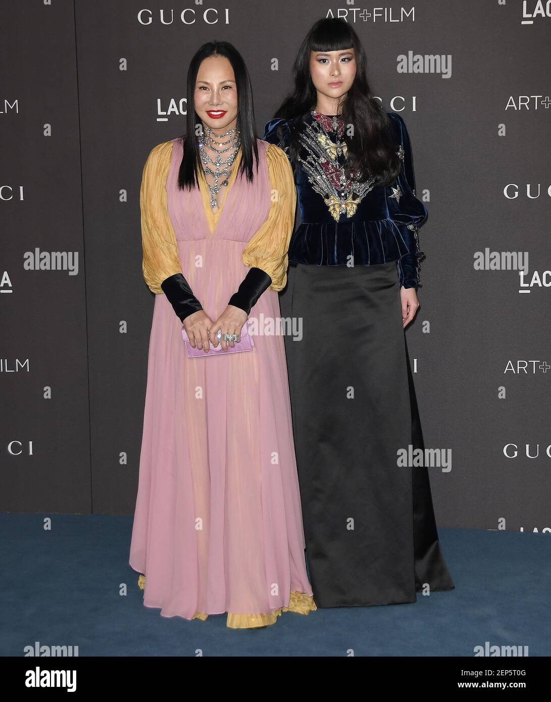 Eva Chow and Asia Chow arrives at the 2019 LACMA Art + Film Gala held ...
