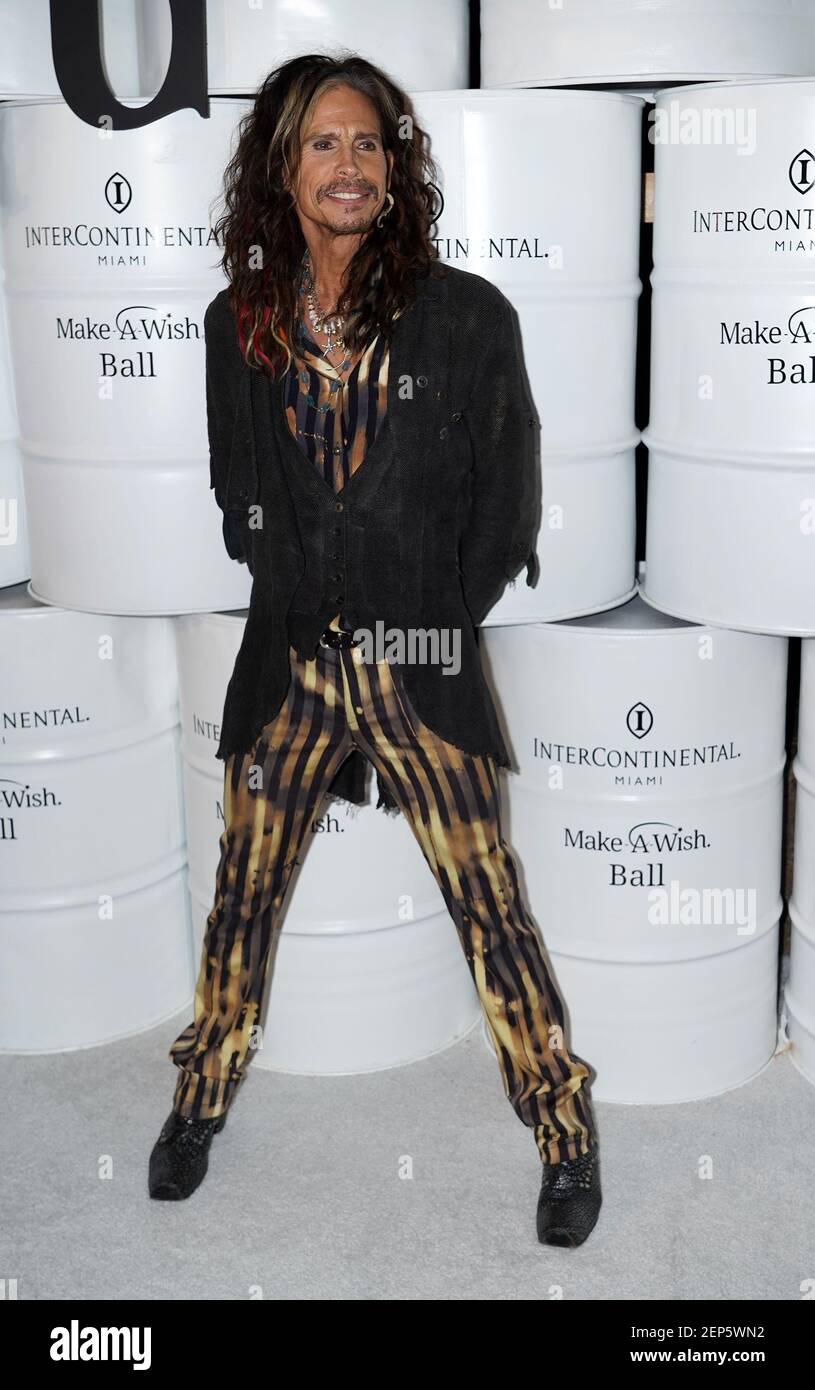 MIAMI, FL-NOV 2: Steven Tyler is seen during the 2019 Intercontinental ...