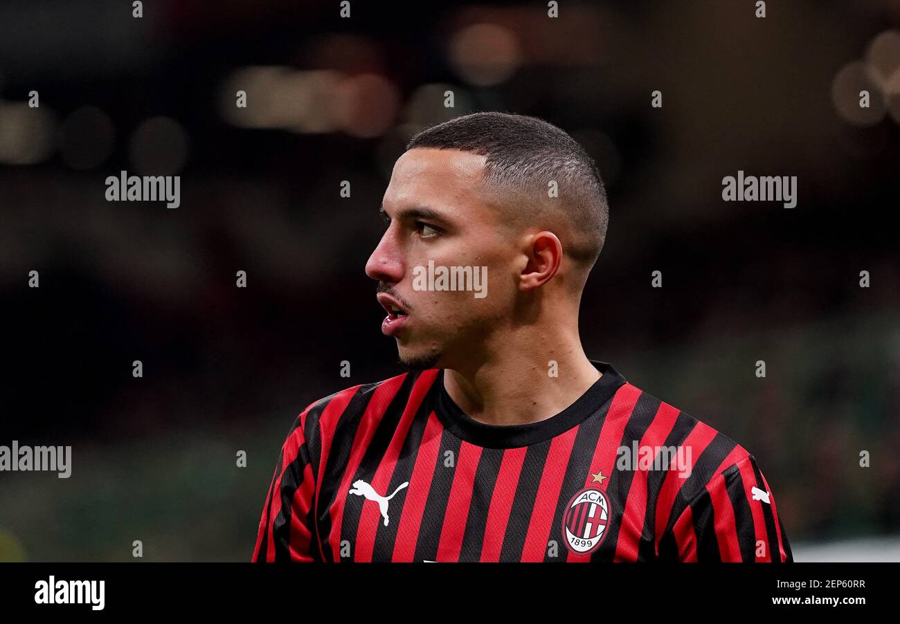 Ismael Bennacer during the match Milan v Lazio, of Serie A, date 11 ...