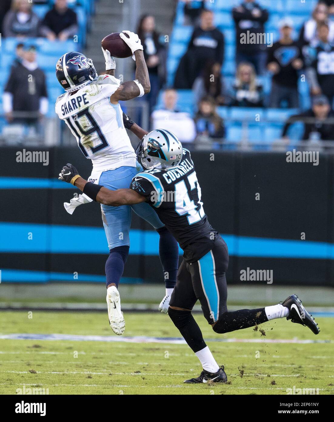 November 3, 2019: Tennessee Titans wide receiver Tajae Sharpe (19 ...