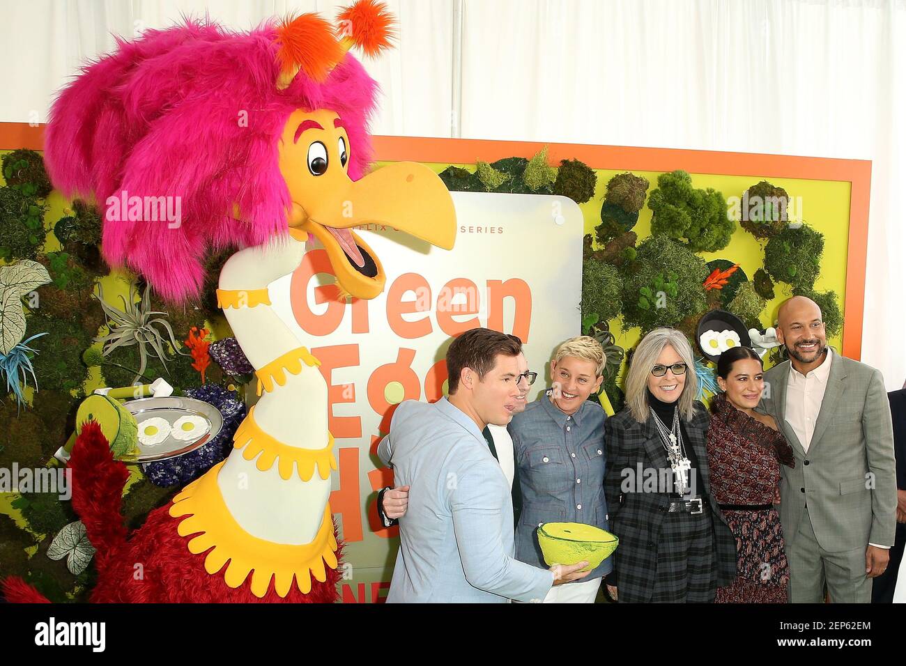 Chickeraffe, Adam Devine, Jared Stern, sroducer Ellen DeGeneres, Diane ...