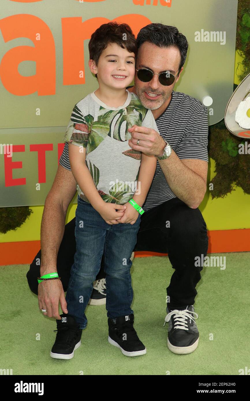 Conrad Scott, Reid Scott attend the Premiere Of Netflix's Green Eggs ...