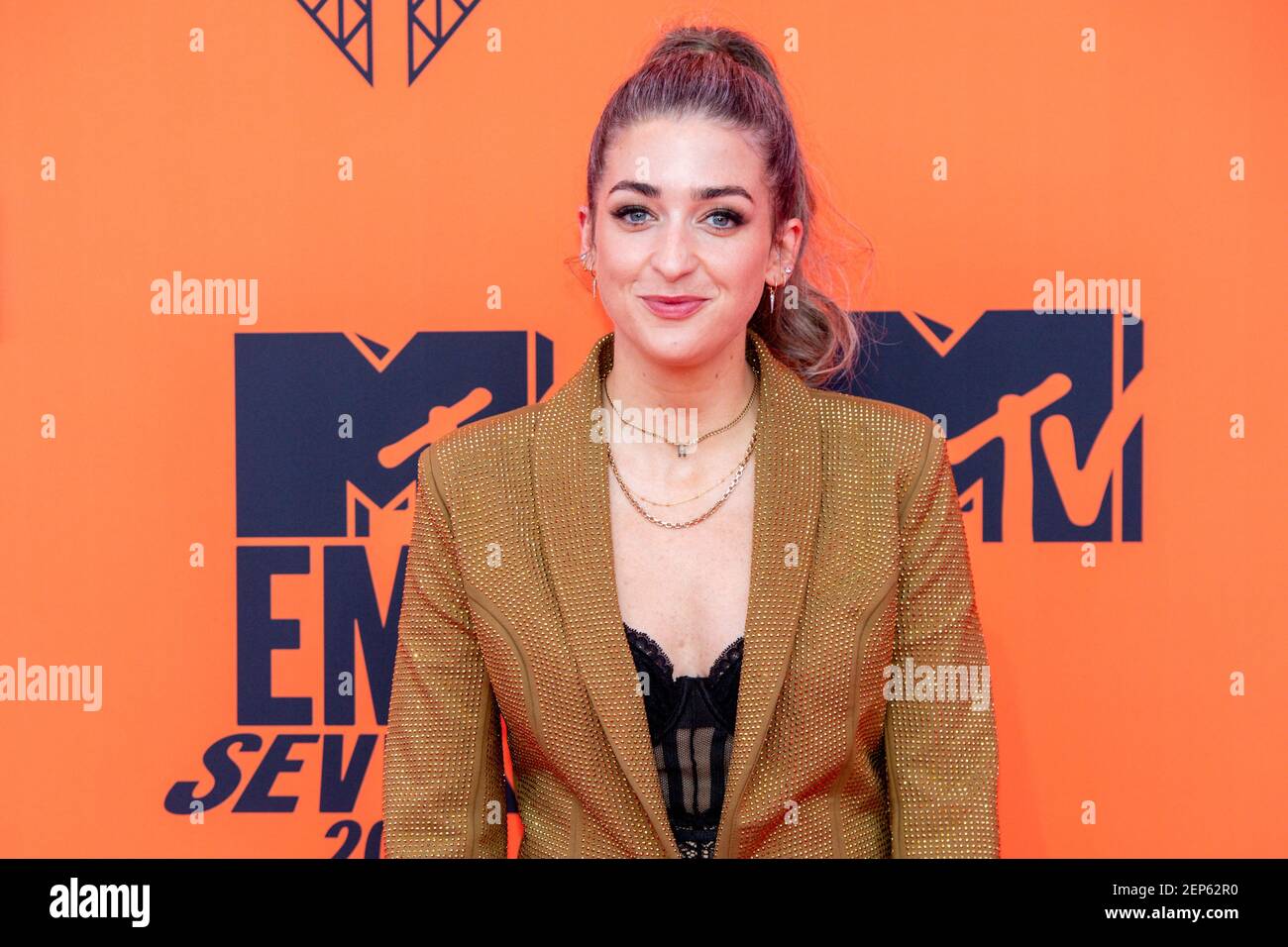 Harriet Rose on the Red Carpet during the MTV European Music Awards ...