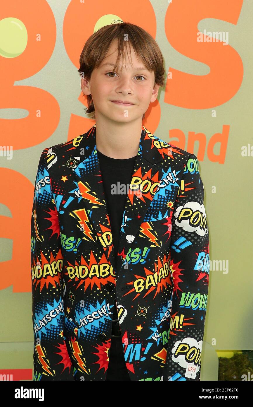Finn Carr attends the Premiere Of Netflix's Green Eggs And Ham held at ...