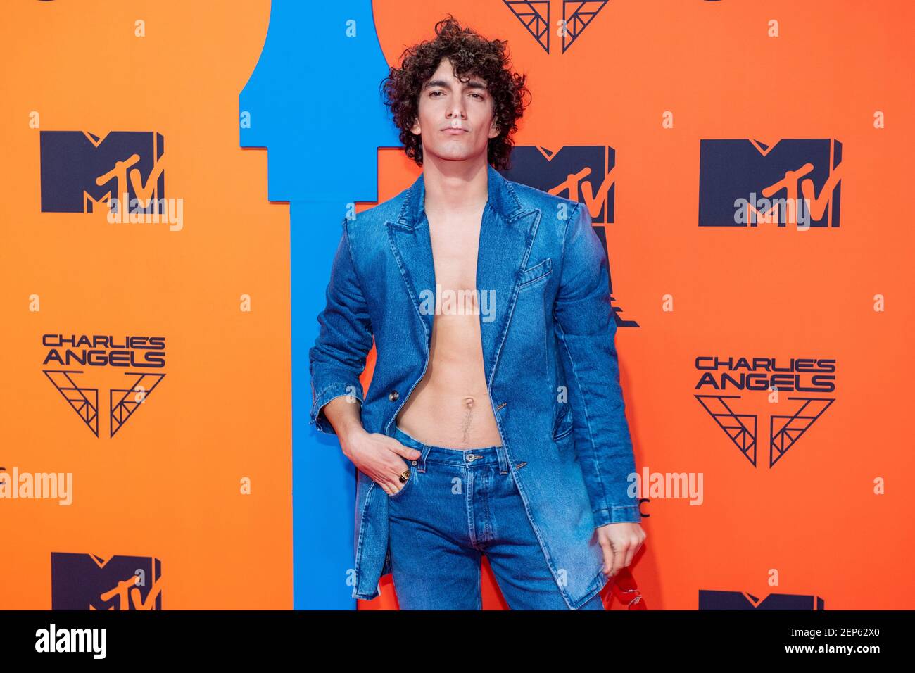 Jorge Lopez Astorga on the Red Carpet during the MTV European Music ...