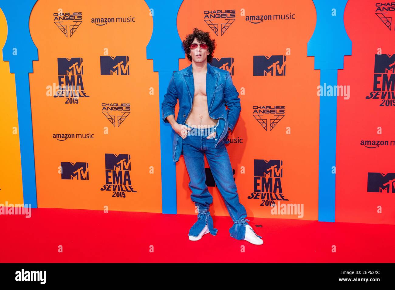 Jorge Lopez Astorga on the Red Carpet during the MTV European Music ...