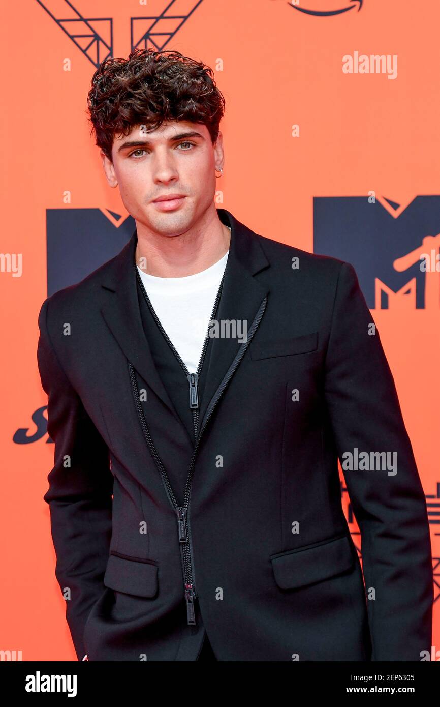 Daniel Illescas on the Red Carpet during the MTV European Music Awards ...