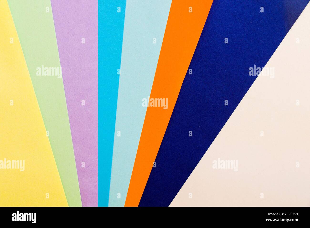 Colorful paper background, paper board and geometric figures, pastel ...