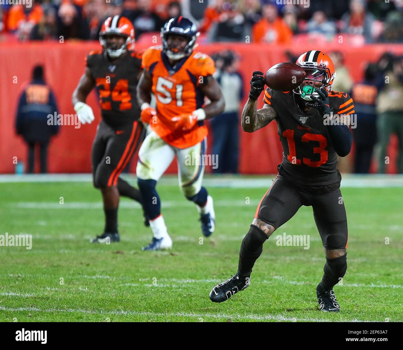 November 03, 2019: Cleveland Browns wide receiver Odell Beckham (13 ...