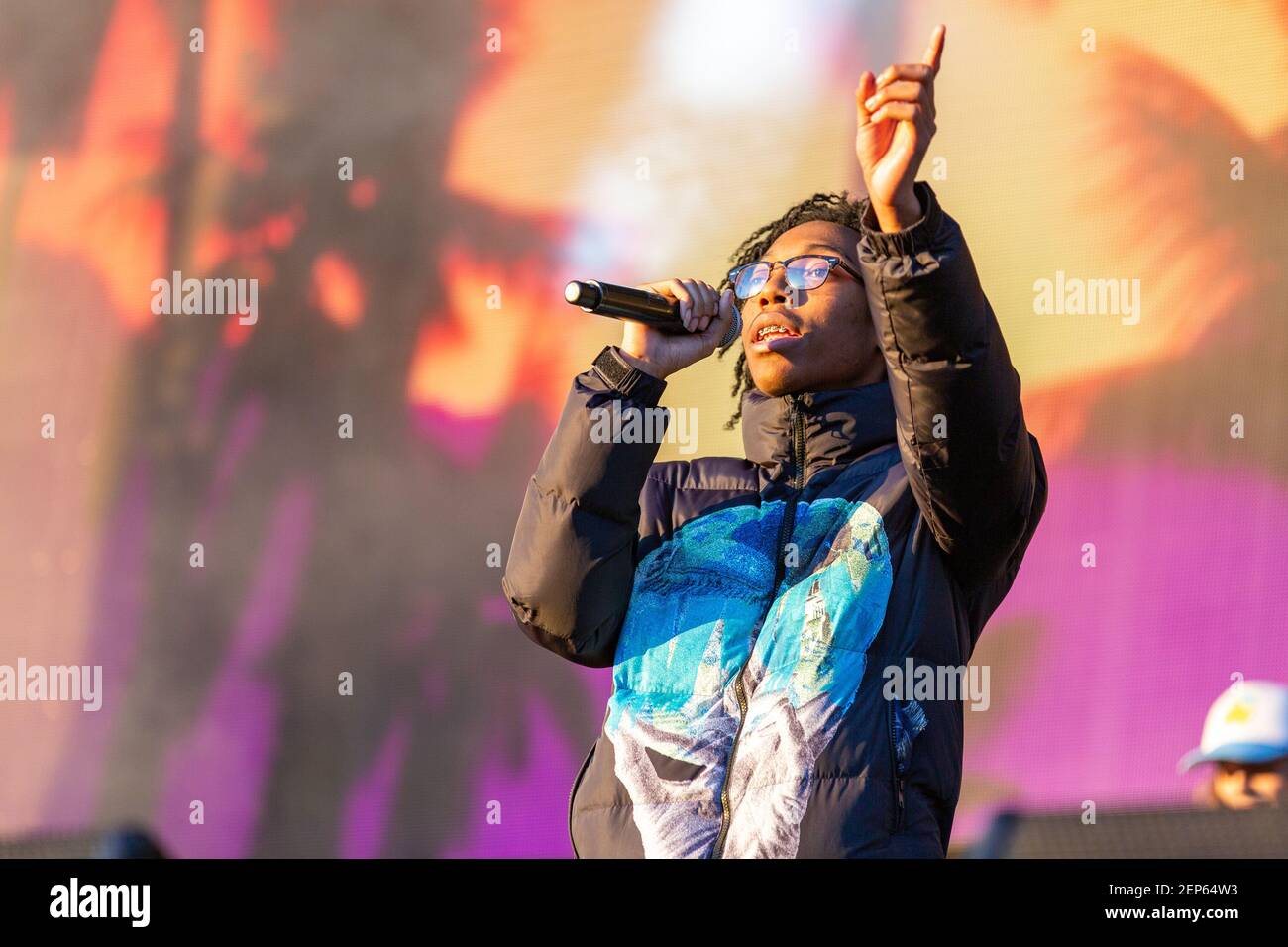 Lil Tecca (Tyler-Justin Anthony Sharpe) during the Day N Vegas Music ...