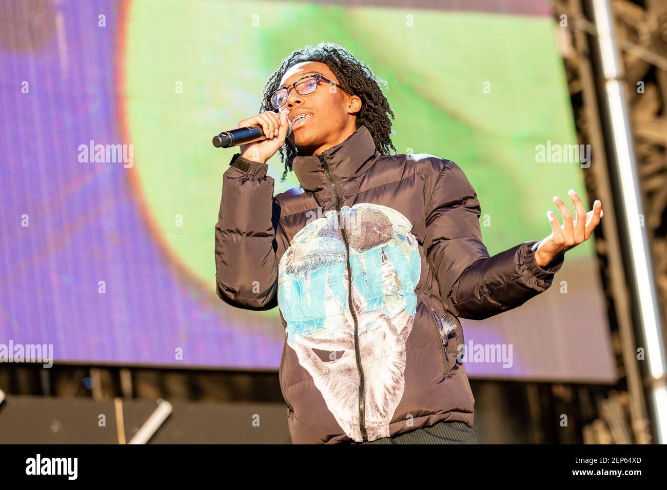 Lil Tecca (Tyler-Justin Anthony Sharpe) during the Day N Vegas Music ...